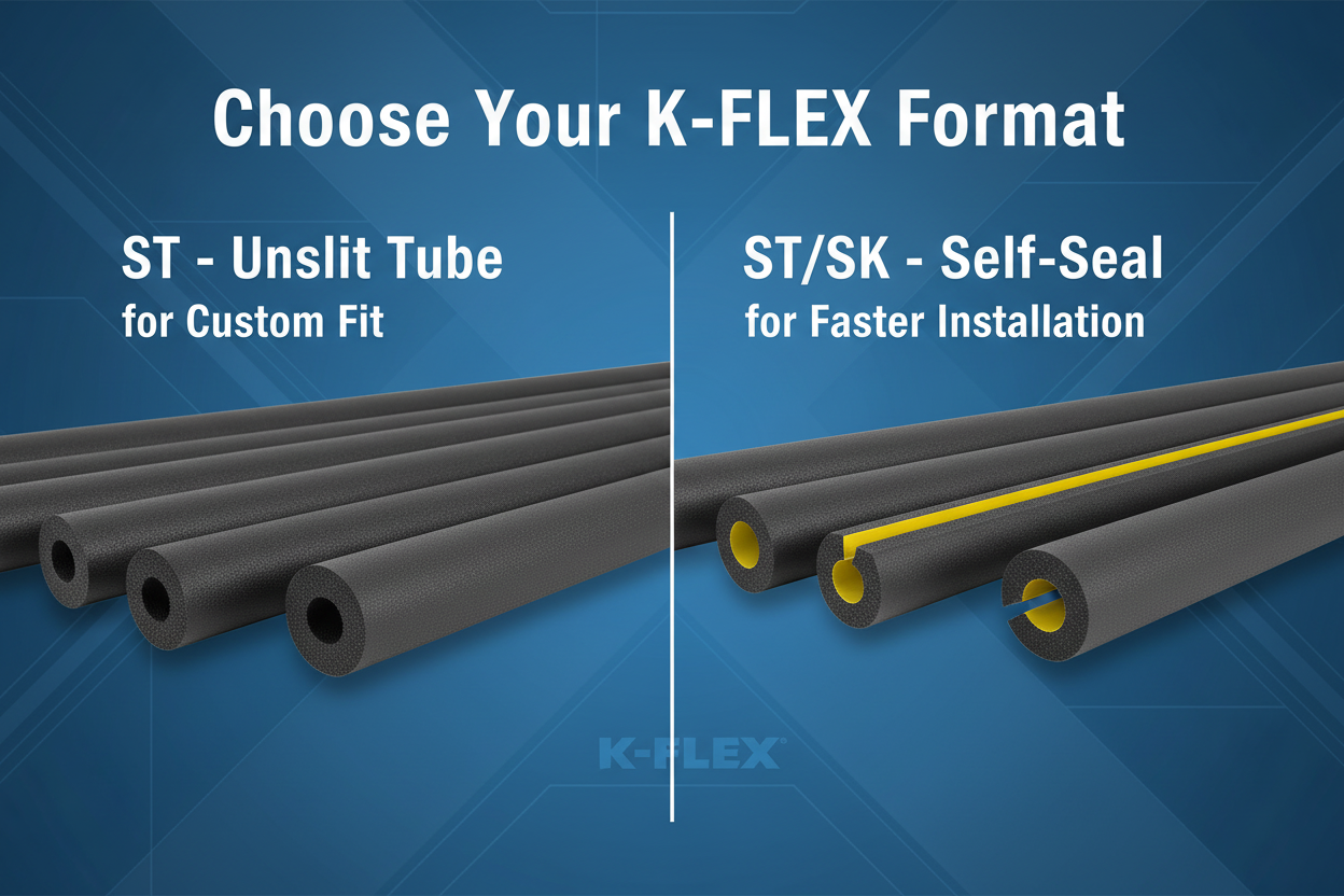 K-FLEX ST & ST/SK Selfseal Elastomeric Pipe Insulation | UK – Page 2 ...